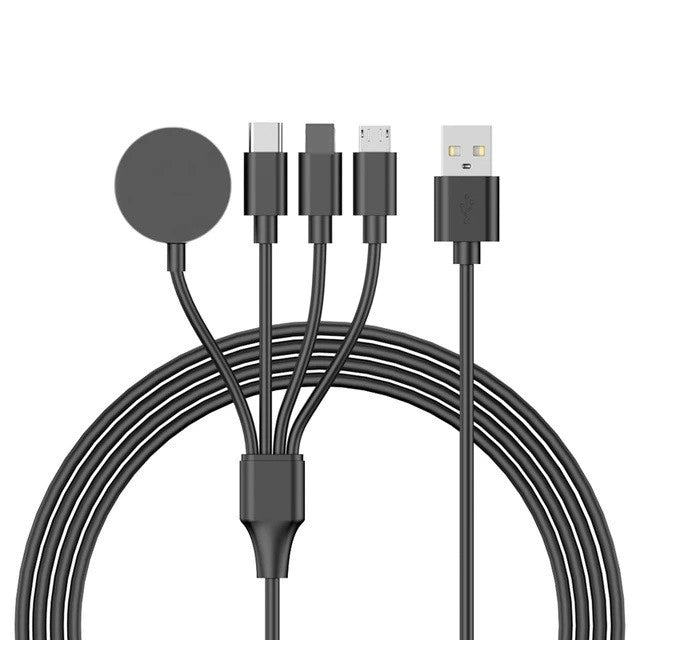 4 - in - 1 USB Charger Cable (USB A Connection) – Tech, Toyz N Mor